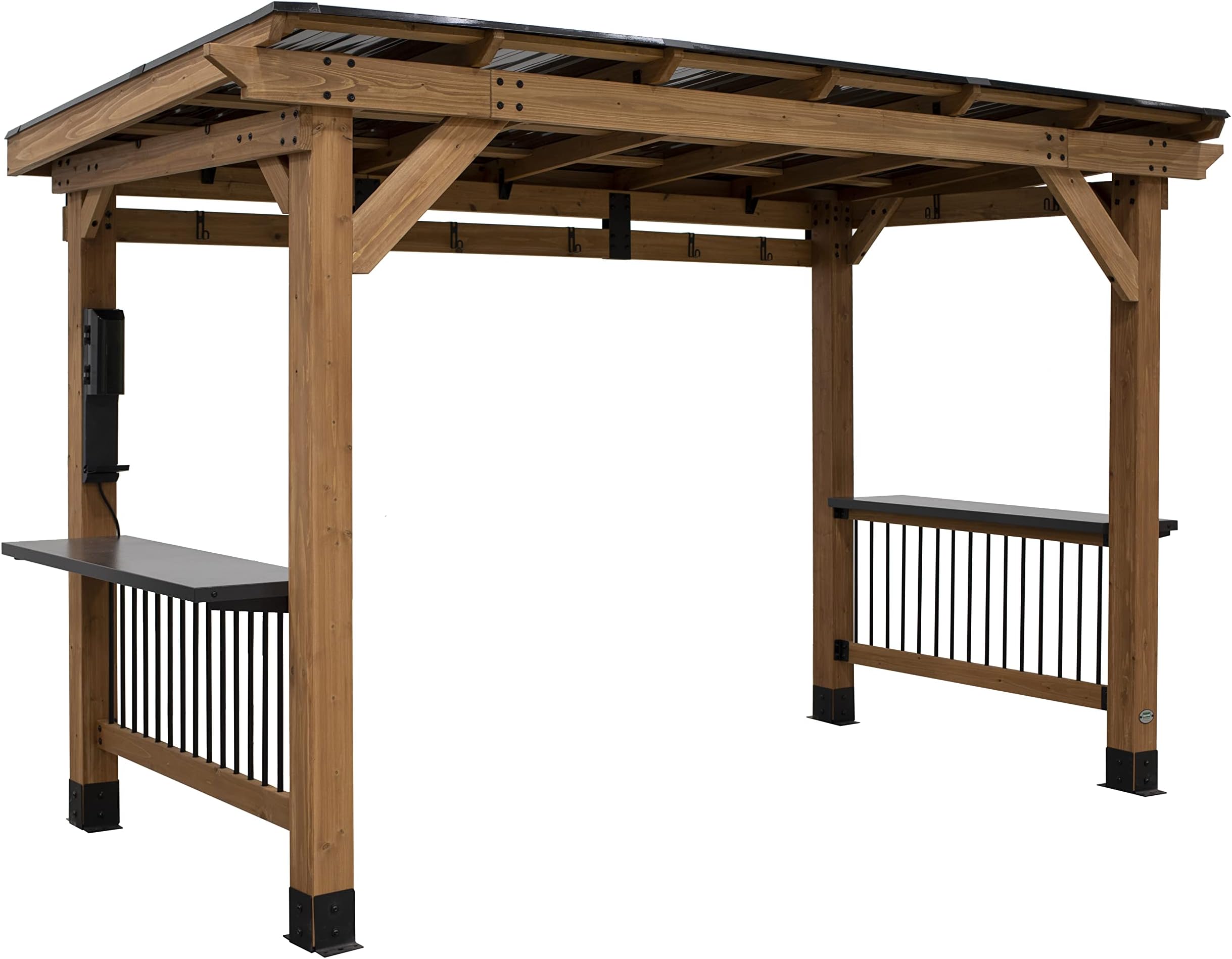 Amazon.com: Blackstone 6000 10’ x 10’ Bar and Grill Pavilion with Open ...