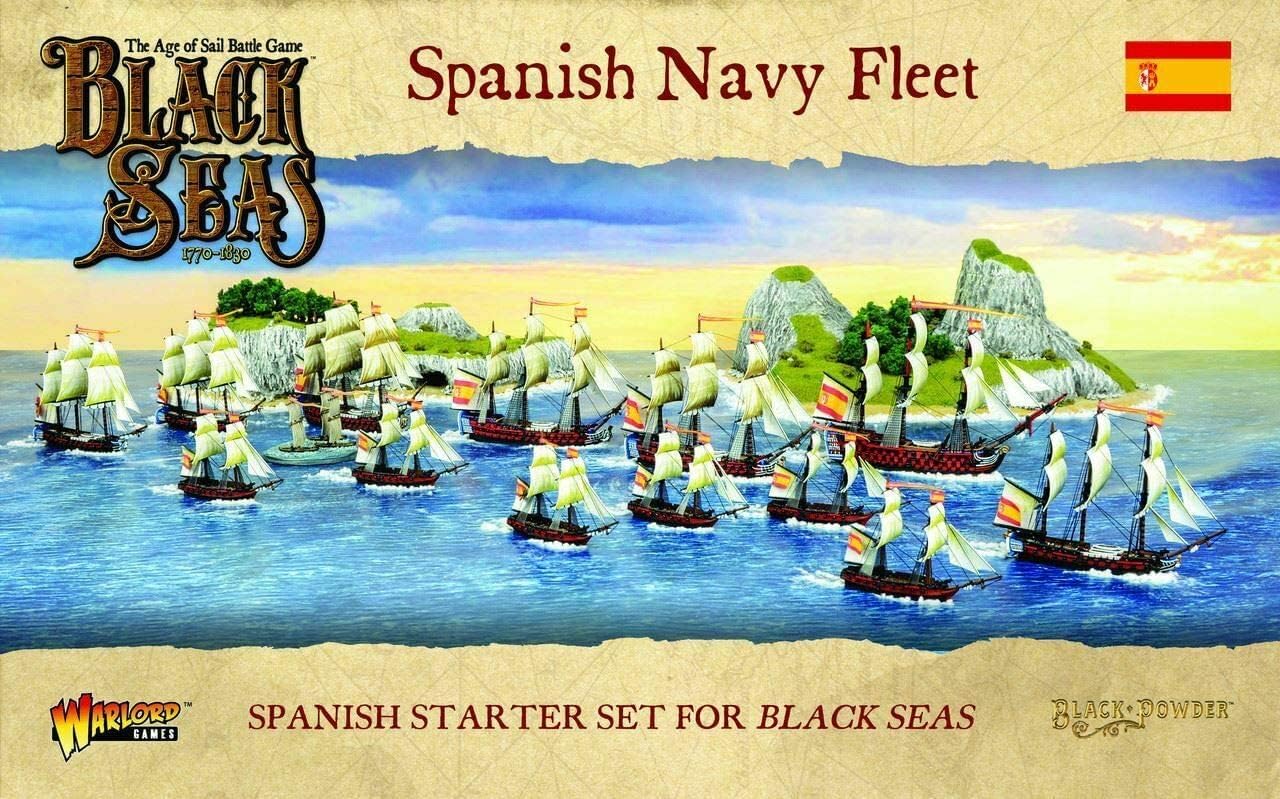 Amazon.com: Warlord Black Seas The Age of Sail Spanish Navy Fleet for ...