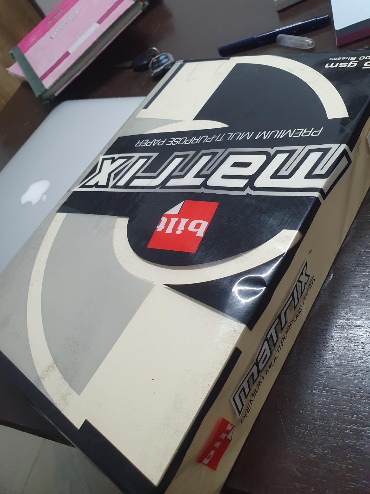 Bilt Matrix Multi-Purpose Colour Paper- Vellum - 75 GSM A4 (Pack of 500 ...