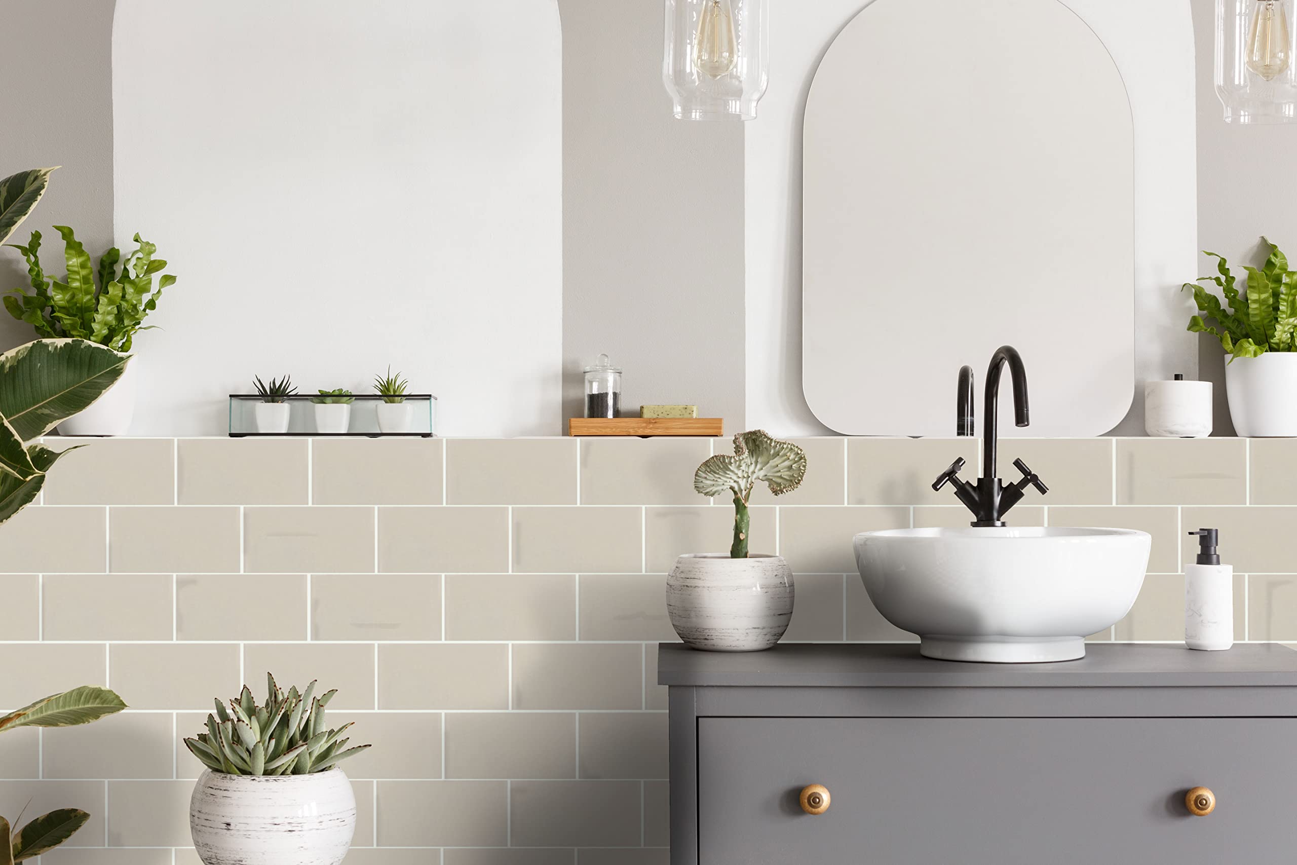 Cream Glass Subway Tile Shop Online 3 X 6 Lace White Polished Glass