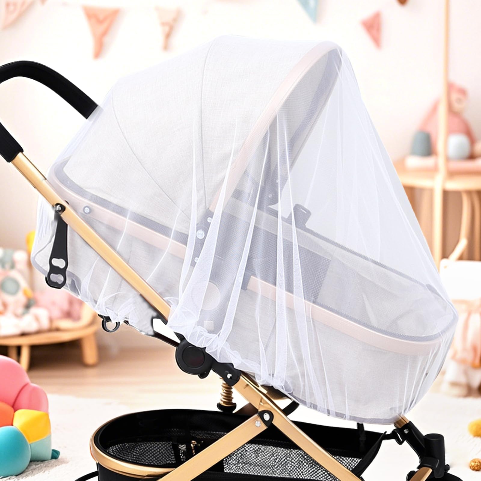 Amazon.com: Mosquito Guard Mosquito Net for Crib - with Mosquito Net ...