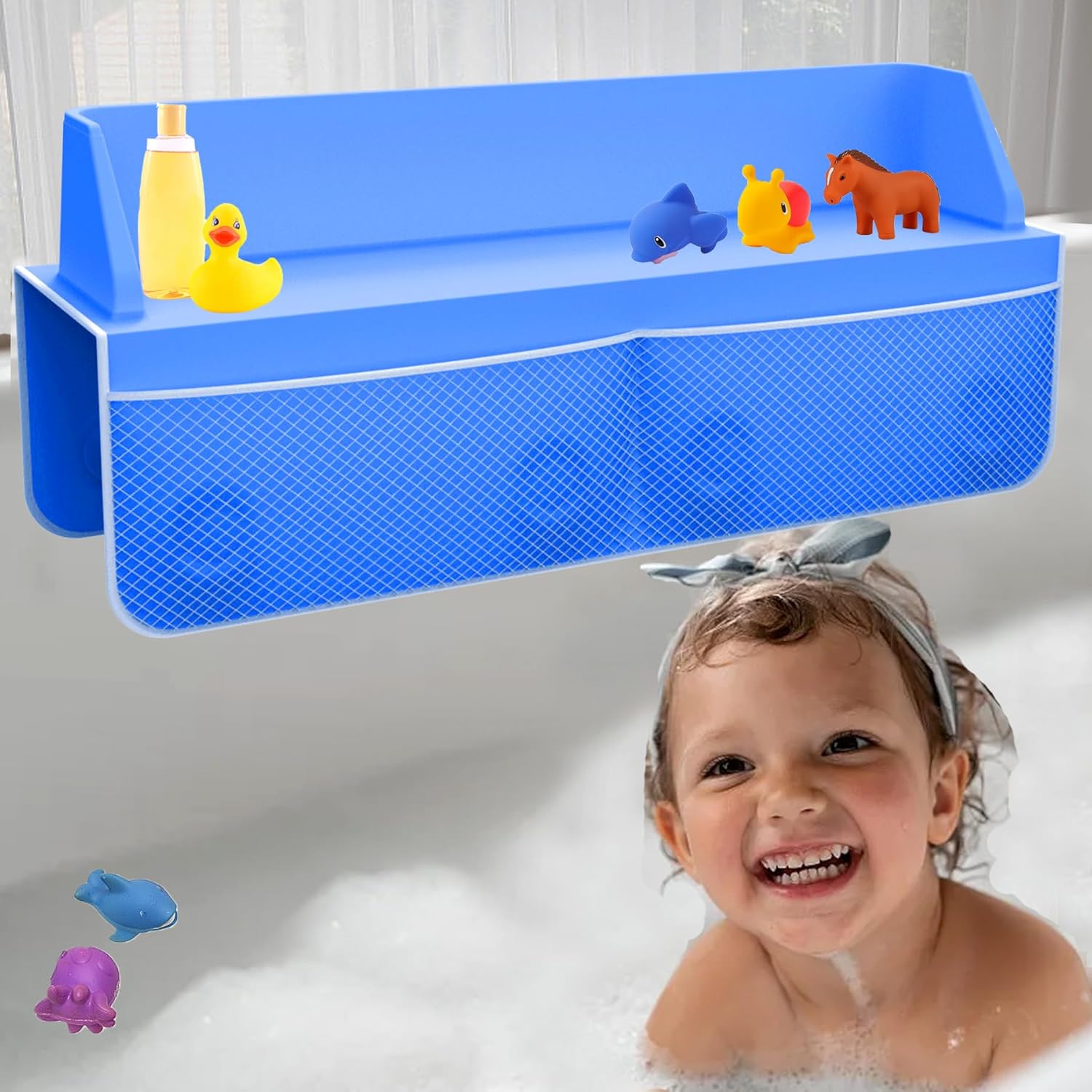 Amazon.com: Bathtub Splash Guard for Tub Kids, 22" Bathtub Splash Guard ...