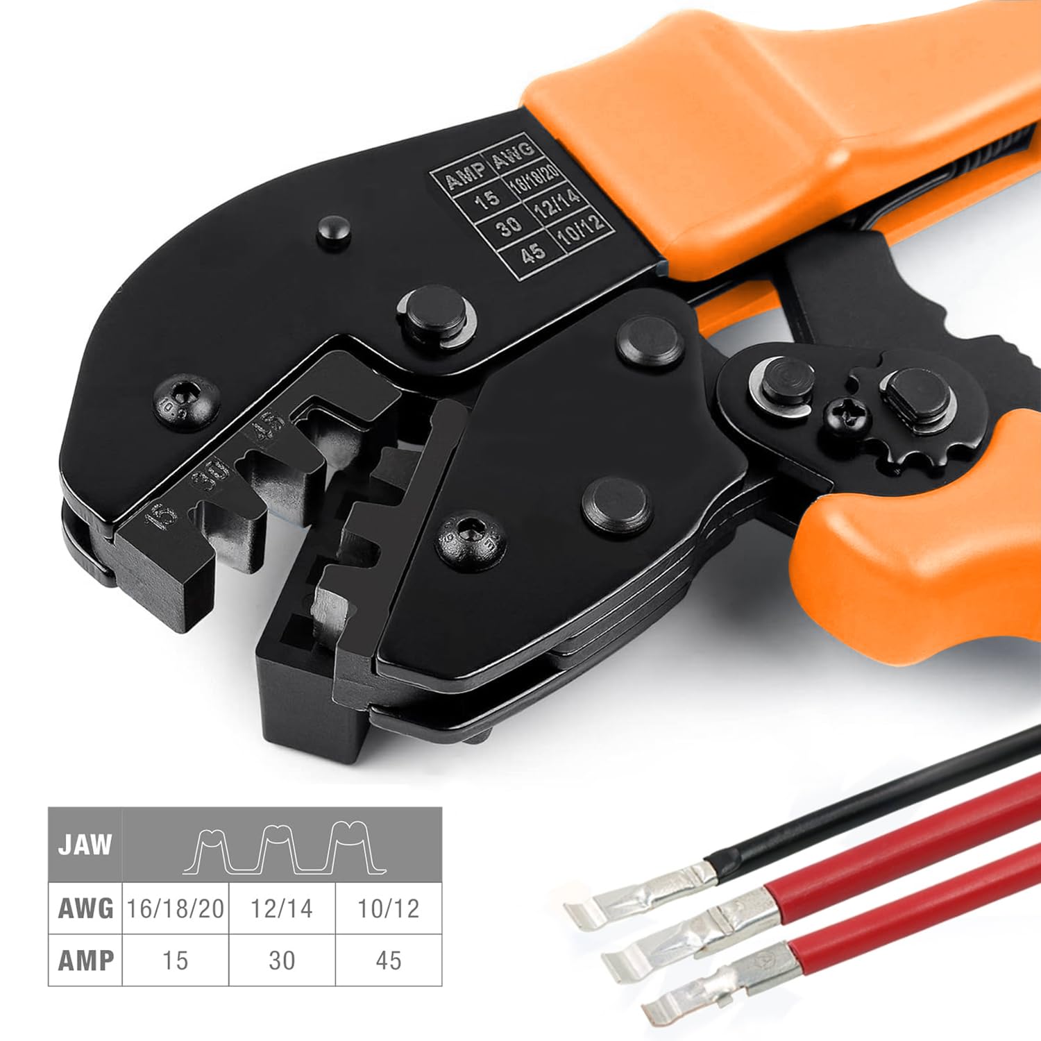 Power Pole Connectors Powerpole Crimper, Amp Crimp Tool For 15, 30, And ...