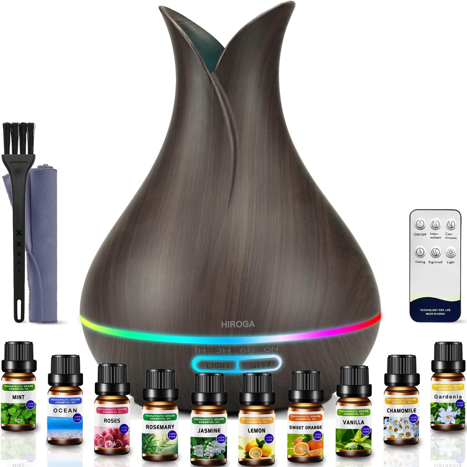 Amazon.com: DI’Aroma Train Aroma Oil Diffuser Withy Heads 300ml ...