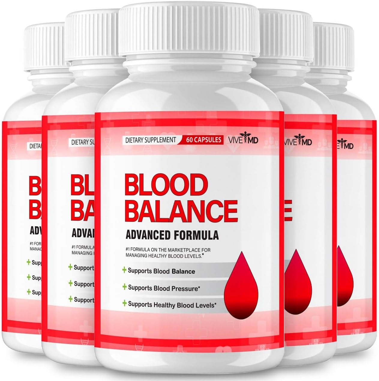 Amazon.com: VIVE MD Blood Balance Supplement - Official Formula - Blood ...