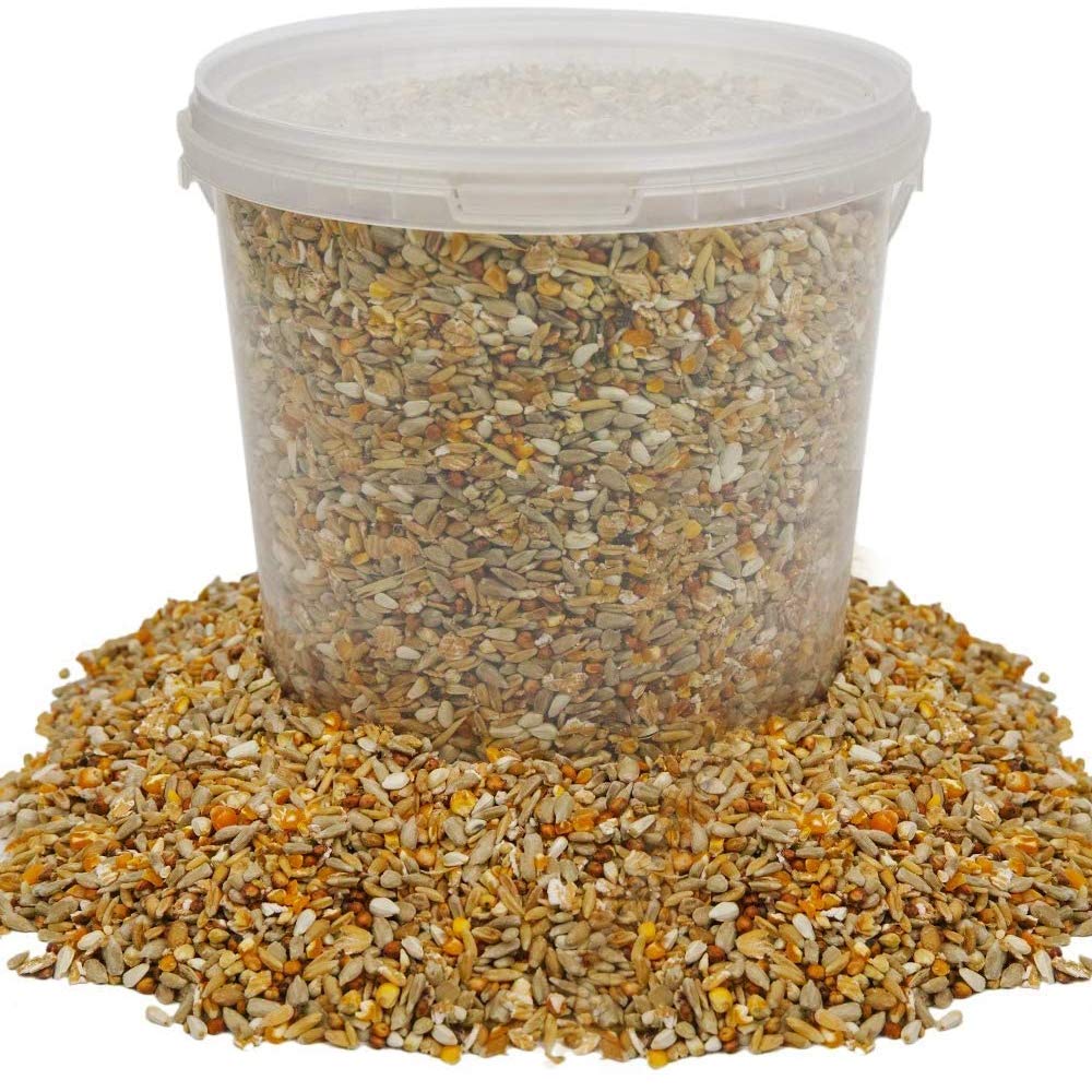 BusyBeaks No Mess Seed Mix | Garden Wild Bird Food Mixture | Husk and ...