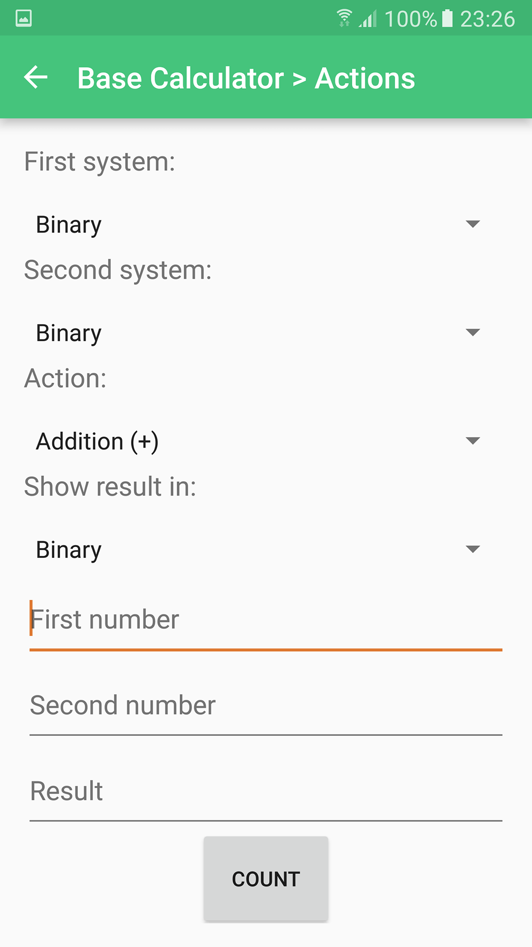 Numeral Base Calculator - App on Amazon Appstore