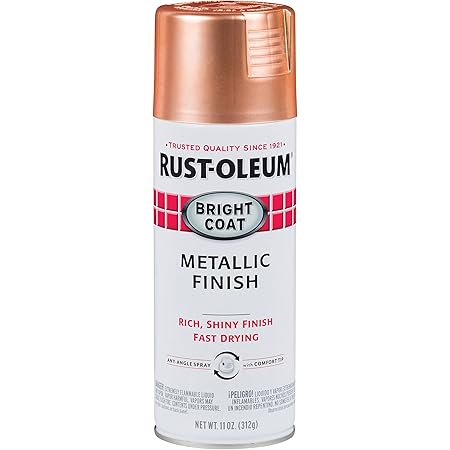 Rust-Oleum 210849 Stops Rust Hammered Spray Paint, 12 Oz, Copper, 12 ...