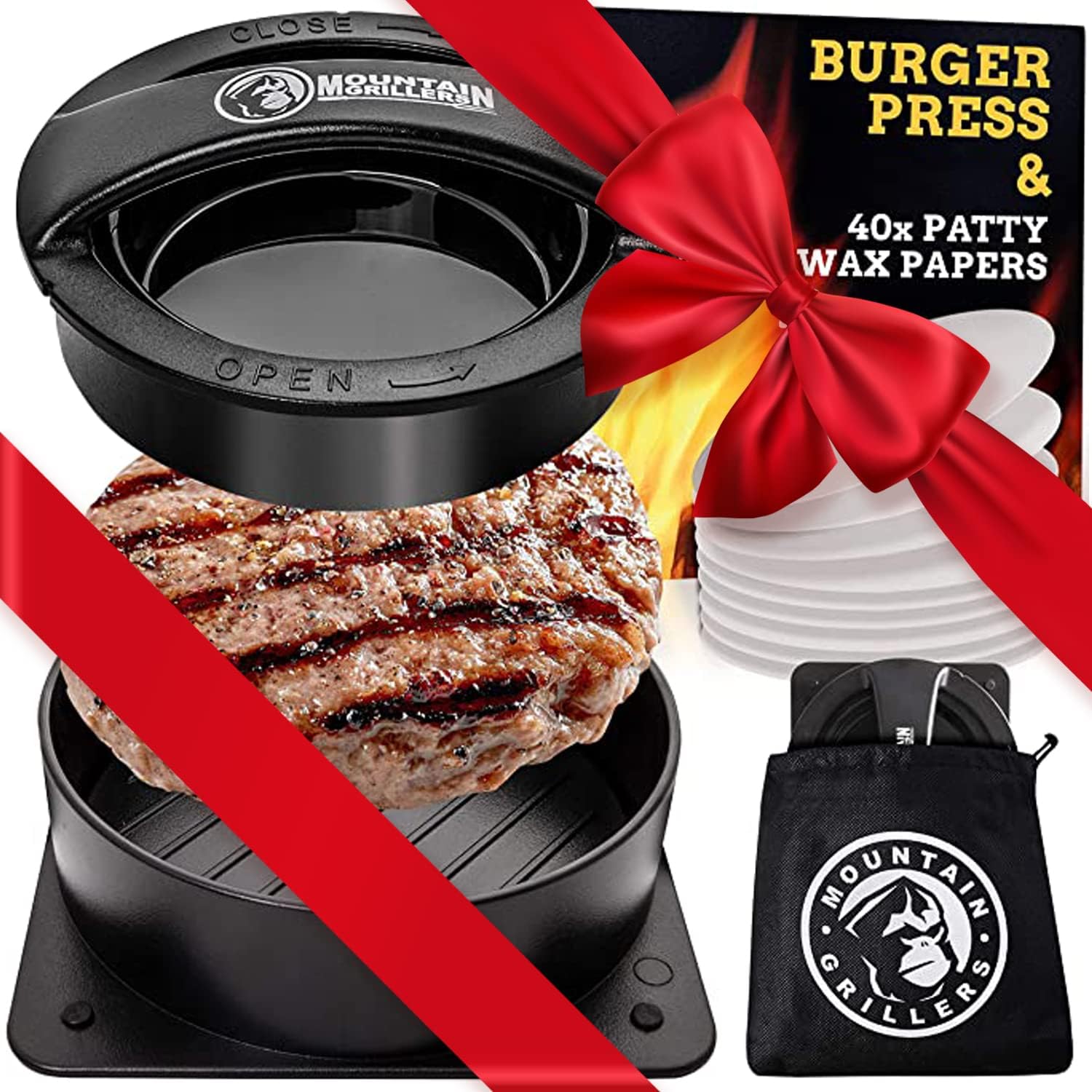 Non-Stick Burger Press Kit for Delicious Stuffed Philippines | Ubuy