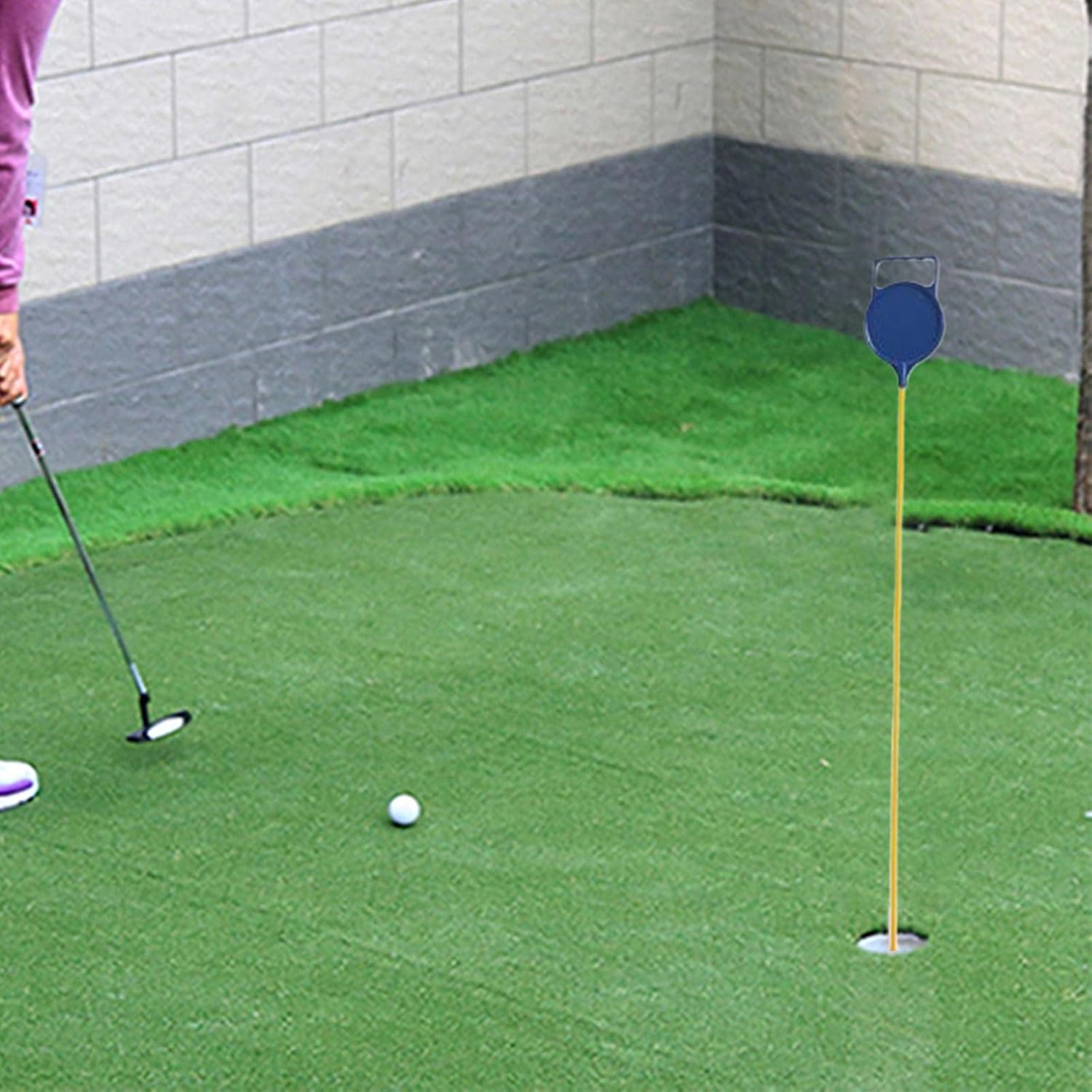 WOMBLE Golf Putting Green Flag and Hole Cup Backyard Practice Golf ...
