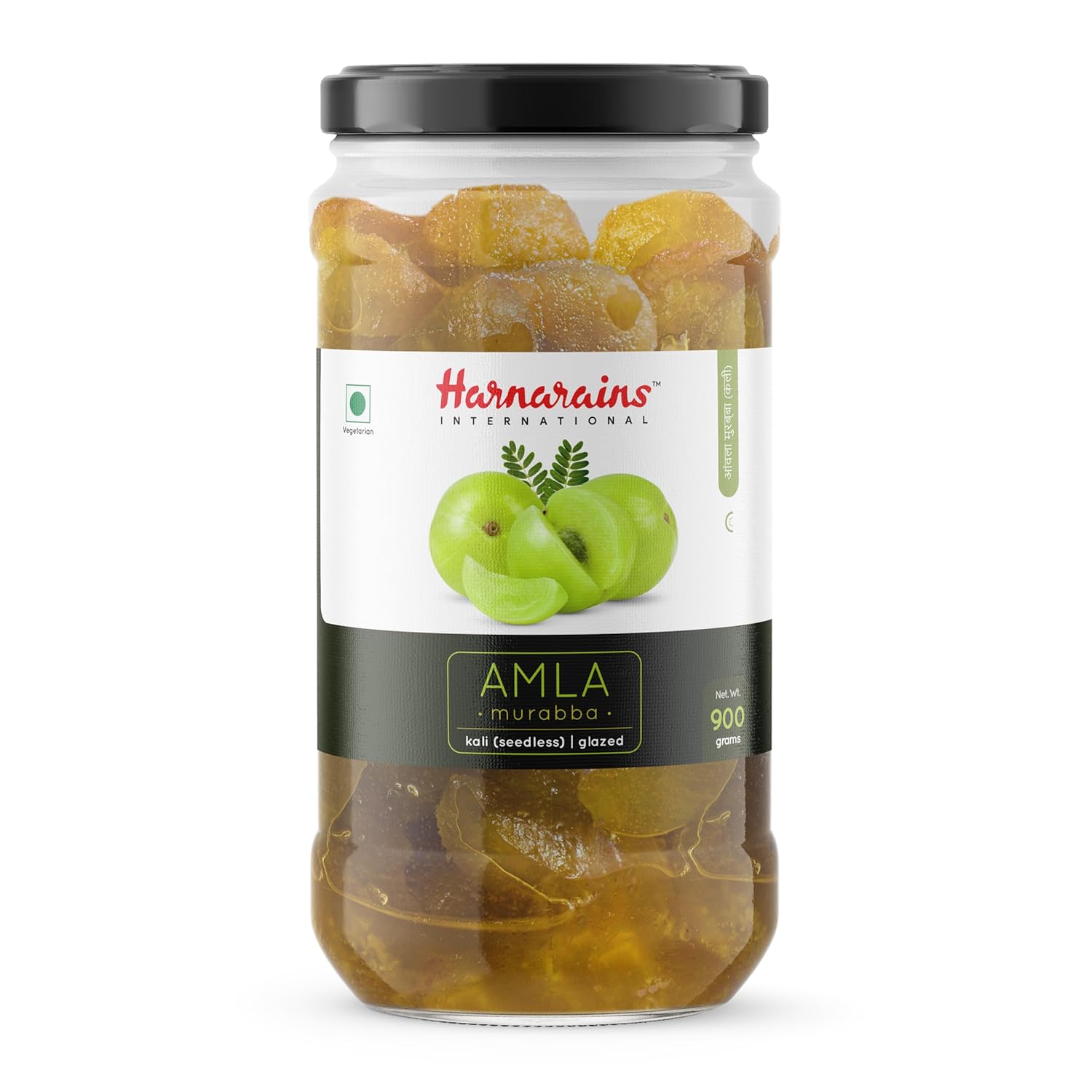 Harnarains Organic Seedless Herbal Amla Murabba without Seed, Kali Dry ...