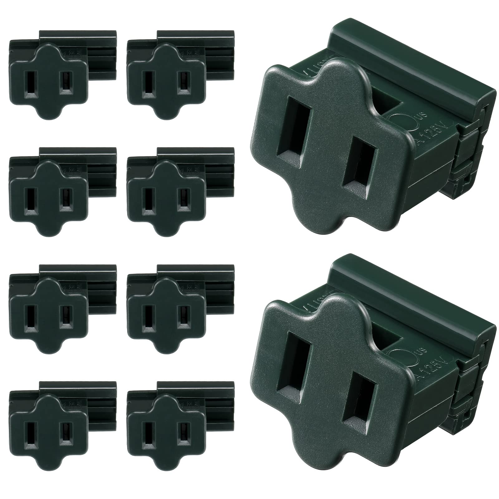 10 Pieces Christmas Female Slip Plug SPT-2 Female Slide Together Plug ...