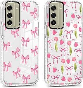 Amazon.com: Jumkook 2 Packs Phone Case for Samsung Galaxy S21 FE（5G） 6,4'', Cute Clear ...