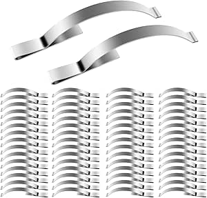 70 pcs Window Screen Tension Spring Corner Clips, Corner Mount Flat ...