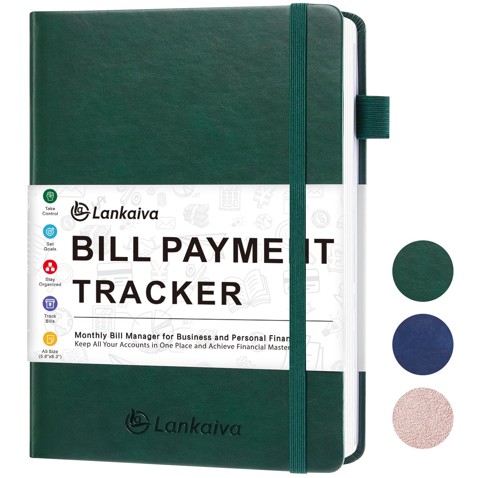 Amazon.com : Bill Tracker Notebook - Budget Planner and Monthly Bill ...