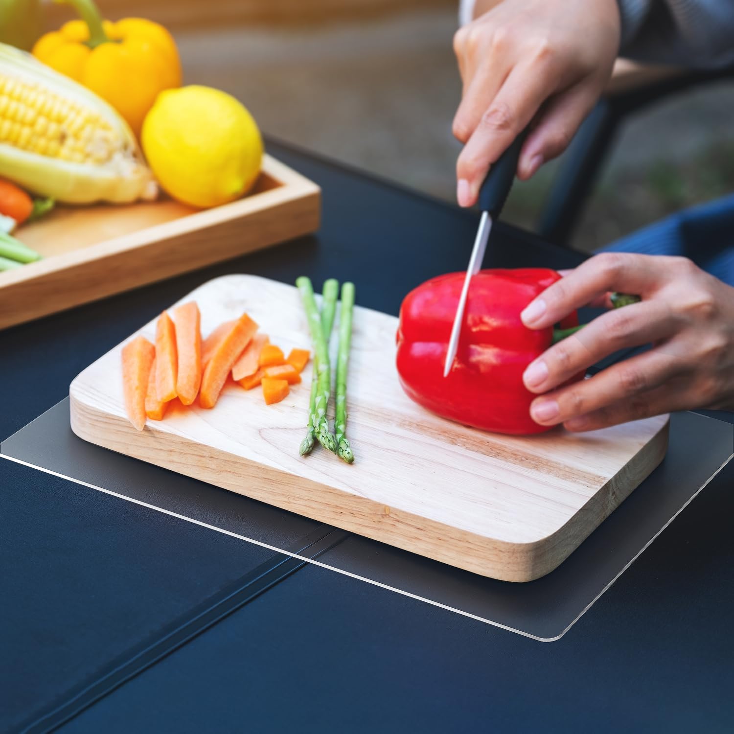 Amazon.com: Non-Slip Cutting Board Mat, 10" x 15" Anti-Slip Cutting Board Mat for Home Cooks and ...