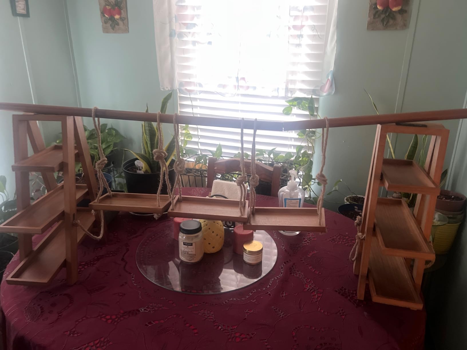 Amazon.com: Tnstbiee Rustic Wood 3 Tier Dessert Stands Display Table ...