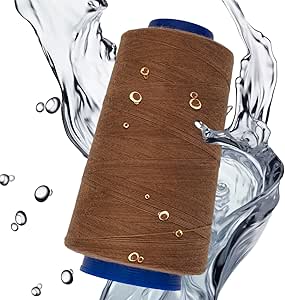 Amazon.com: Connimonet Waterproof Sewing Thread 1000-Yard 300D/3 Tex 90 ...