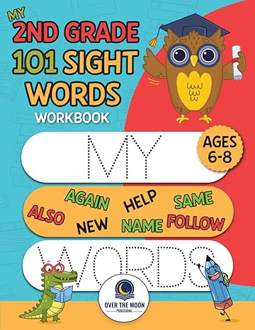 My 2nd Grade 101 Sight Words Workbook: Fun Activity Book to Help Kids ...
