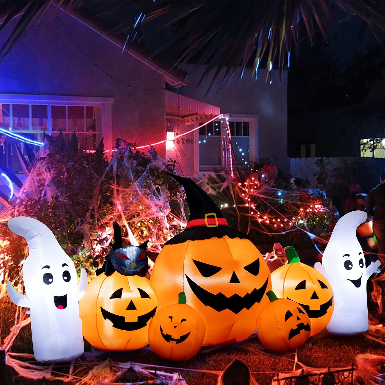 Amazon.com: GOOSH Halloween Inflatables Outdoor Decorations Pirate ...