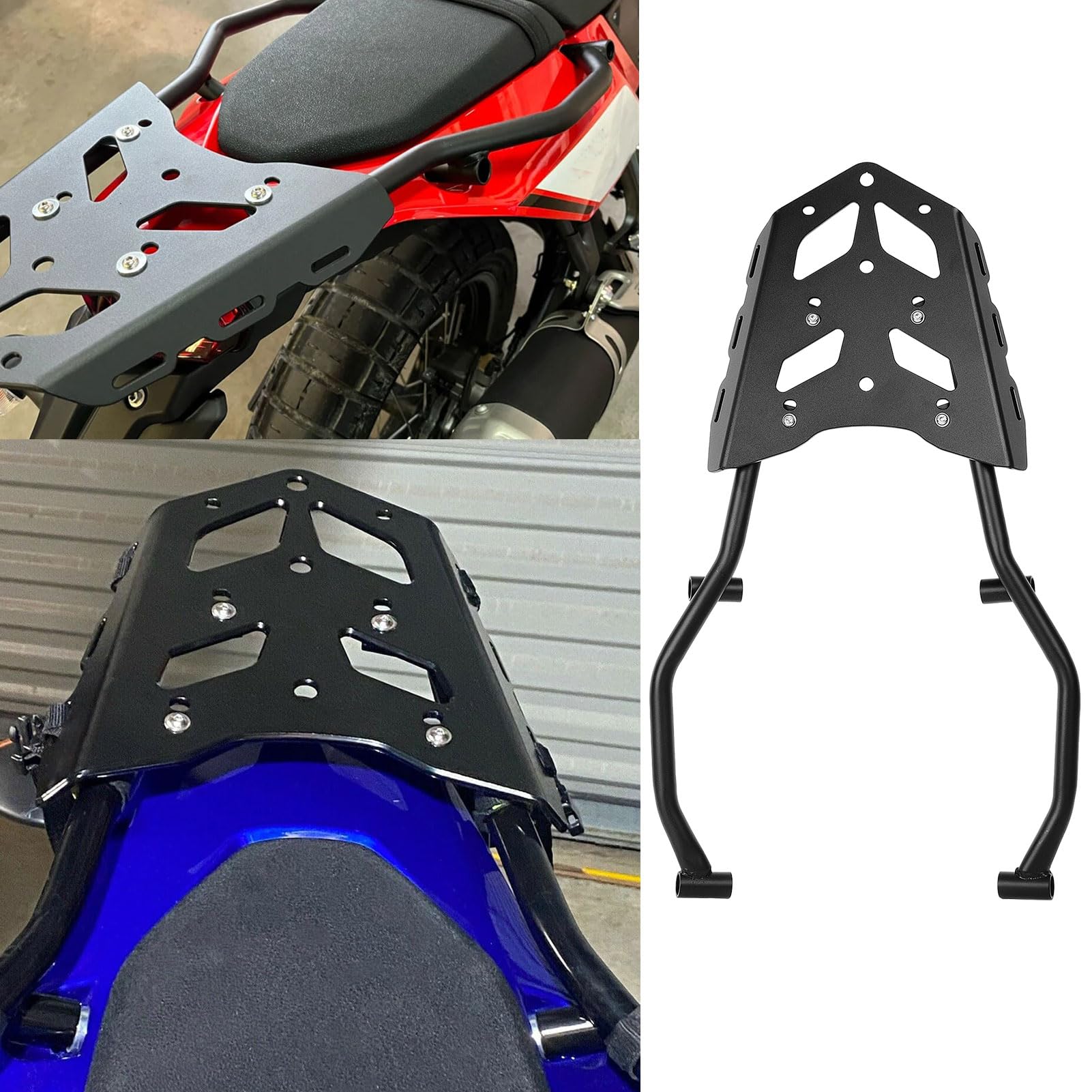 WOOGA Motorcycle Tenere 700 Rear Luggage Rack Top Case Rear Rack ...
