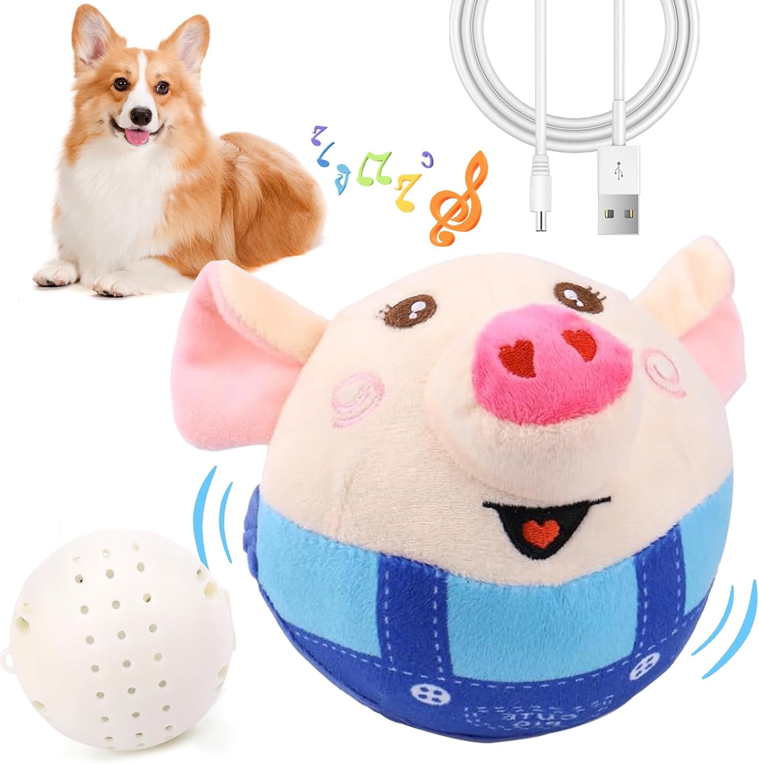 Pet Supplies : Interactive Dog Toys - Upgrade Monster Active Ball for ...