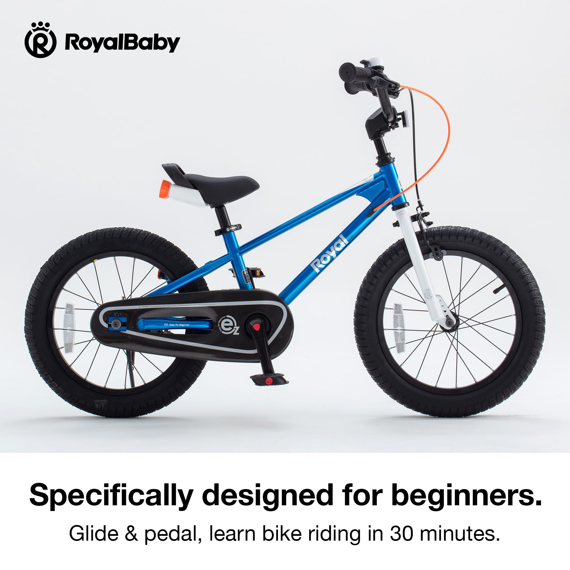 Snapklik.com : RoyalBaby EZ Kids Bike, 16 Inch Wheel Bicycle