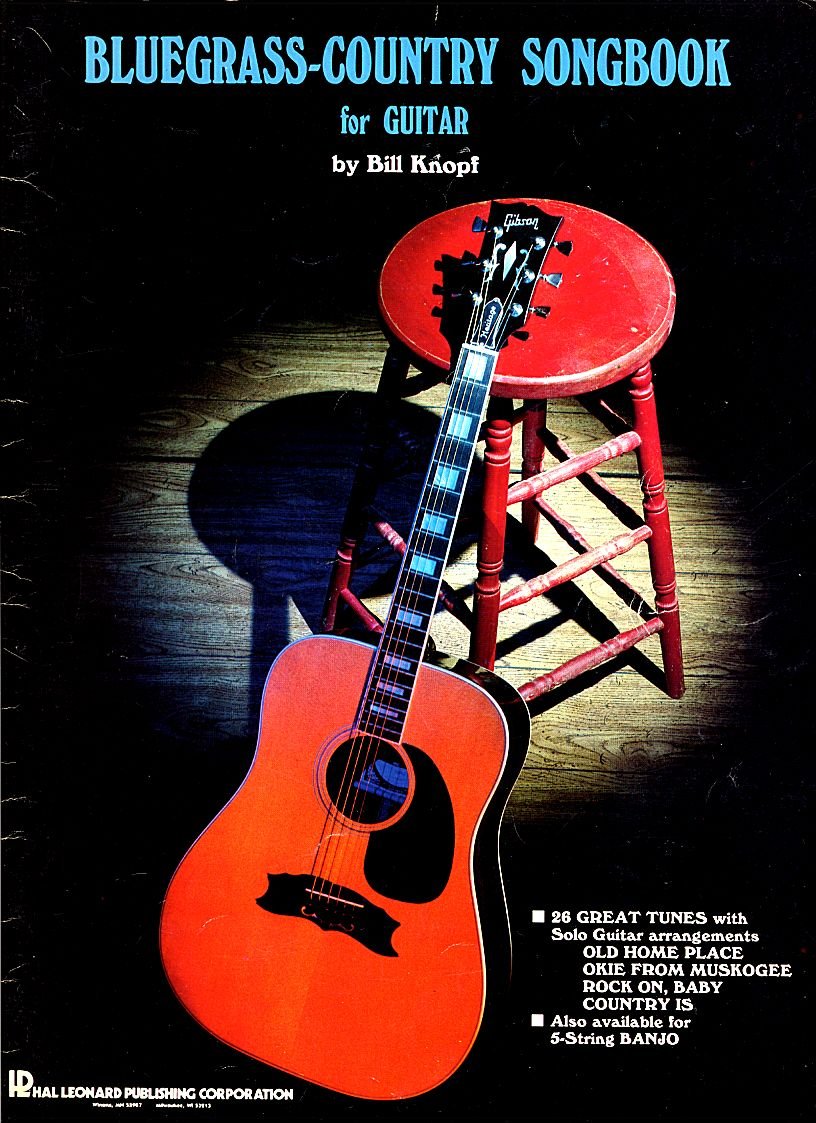 Amazon.com: Bluegrass Country Songbook for Guitar: 9780634050763: Knopf ...