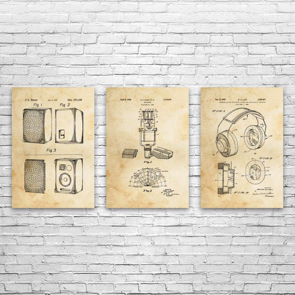 Snapklik.com : Music Recording Studio Posters Set Of 3