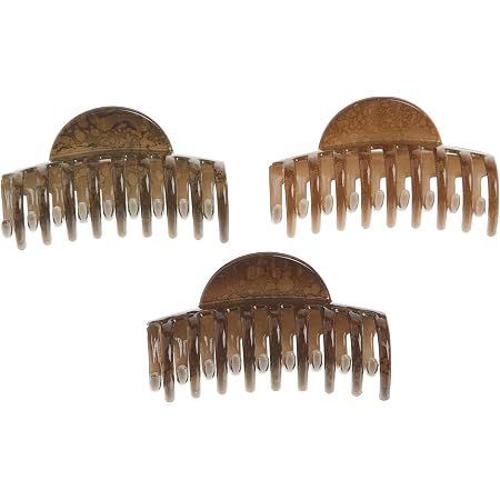 Amazon.com : Planet Goody Sustainable Round Claw Clips, Assorted Colors ...