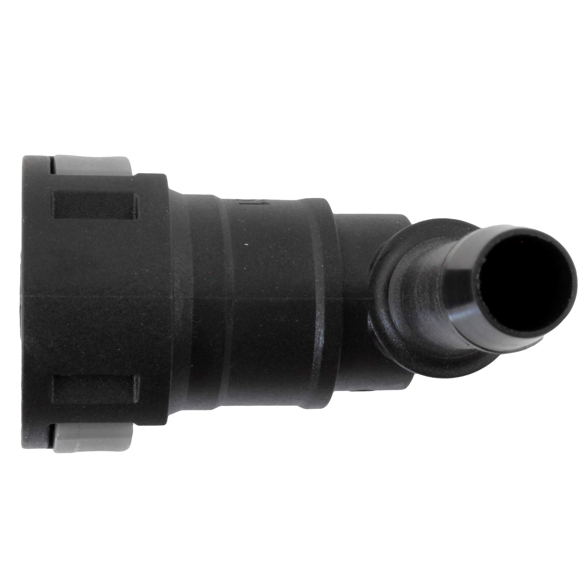 Snapklik.com : Fuel Line Quick Connect, 90 Degree Push-On, Single Barb ...