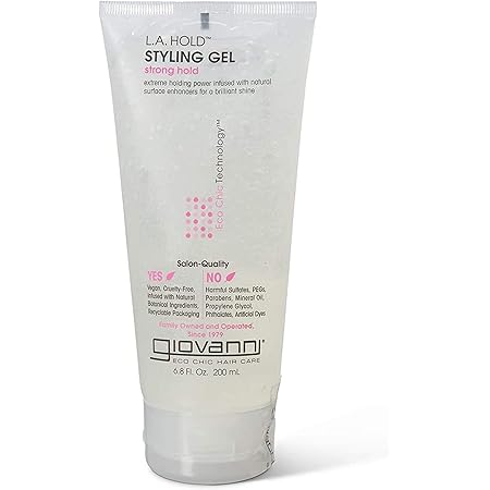 Amazon.com : GIOVANNI L.A. Hold Styling Gel, 6.8 oz. Extreme Hold ...