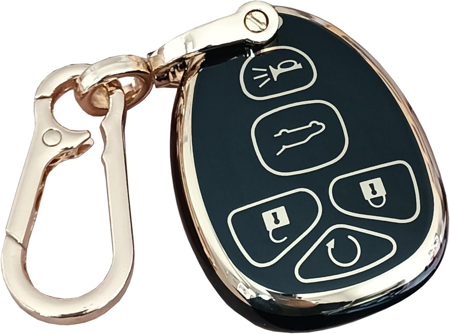 Amazon.com: AIOEUOIA TPU for GMC Key Fob Cover with Keychain Fit for ...