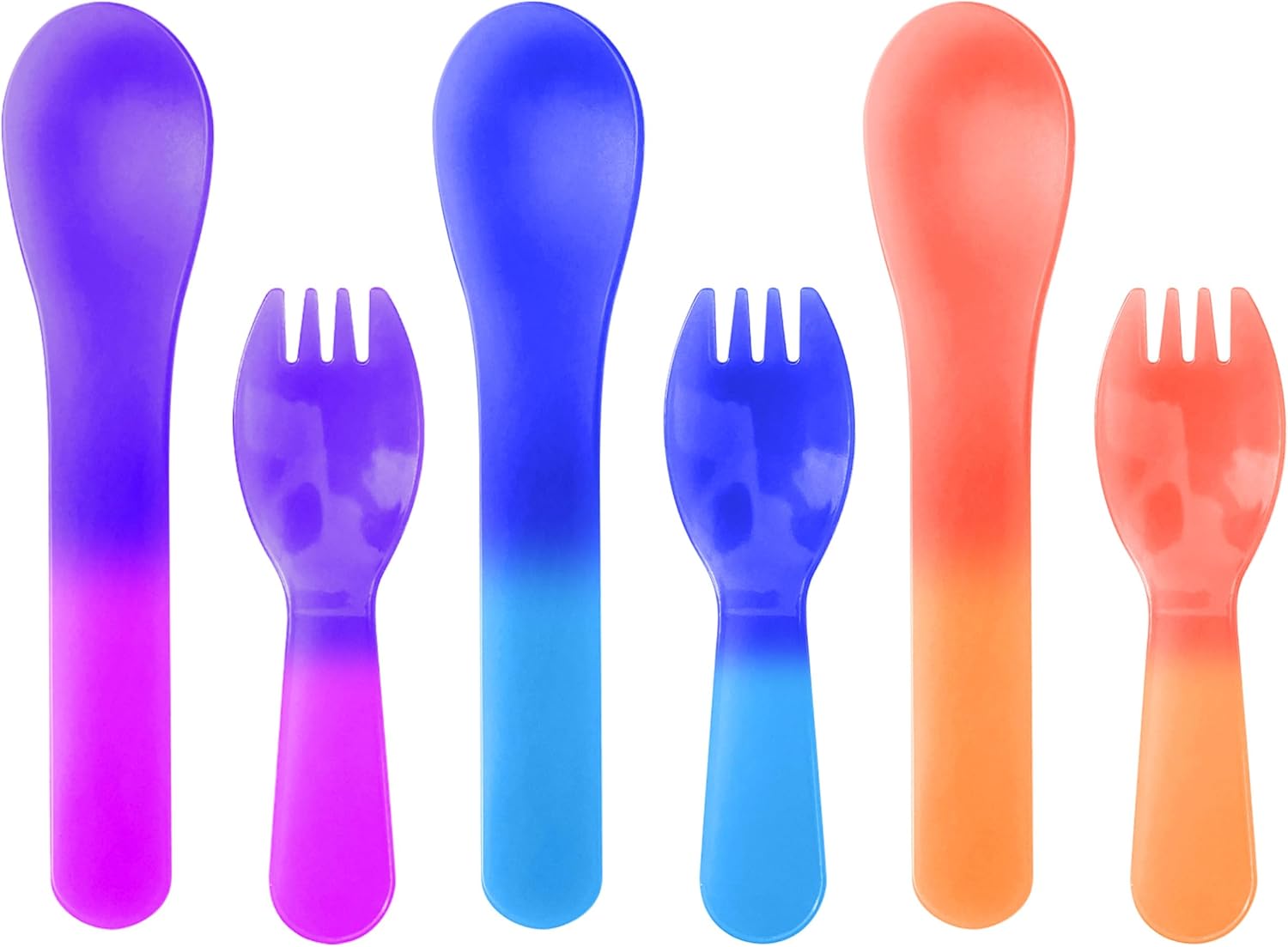 Amazon.com: Color Changing Spoons and Forks (30-Piece Set) - Unique Ice ...