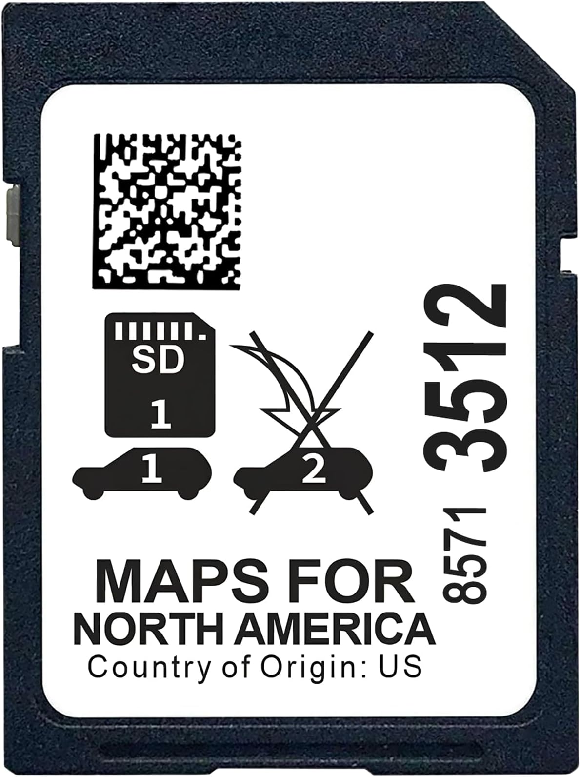 Amazon.com: 85713512 Latest Version Navigation SD Card Fits 2019-2024 ...