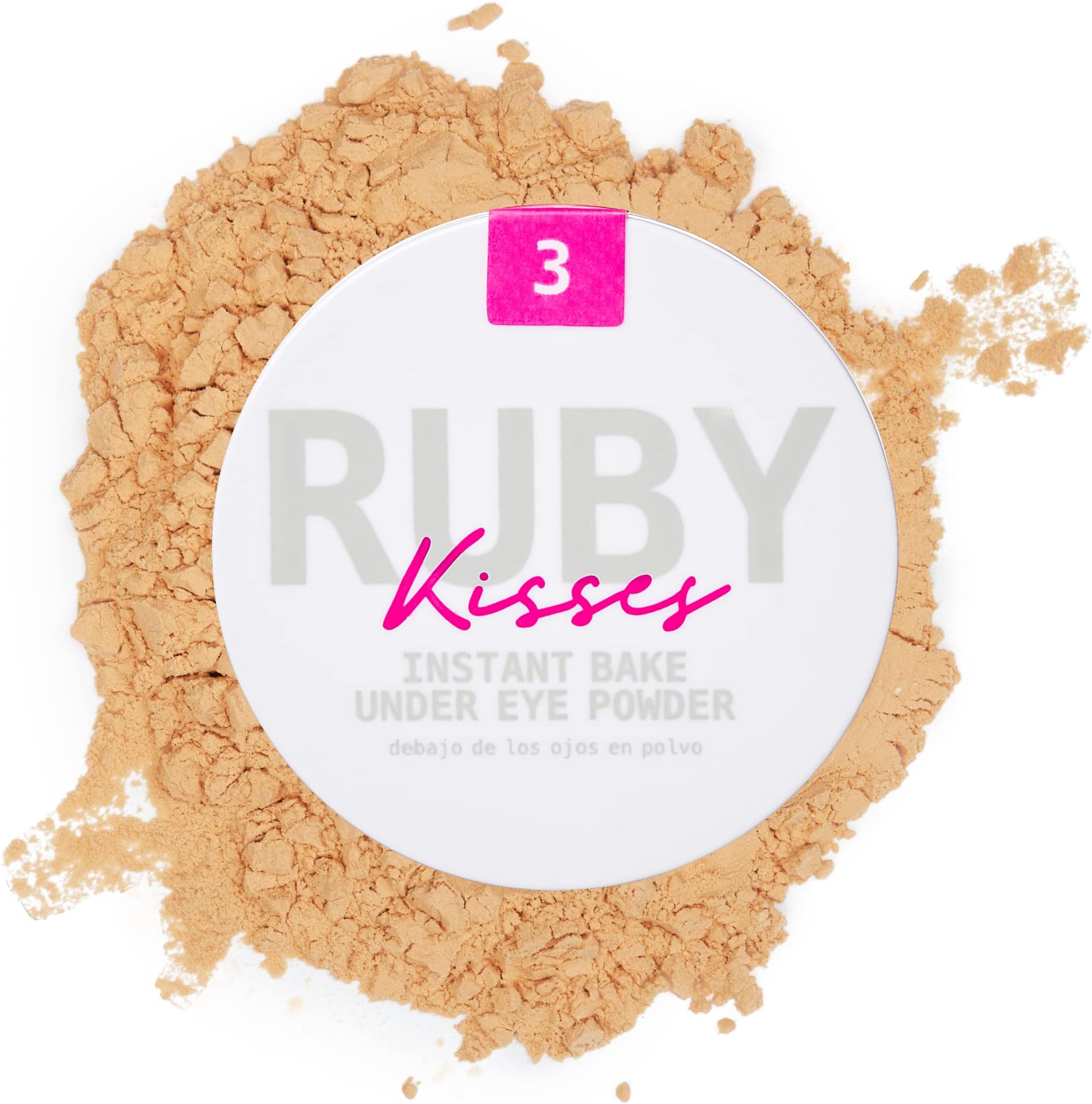 Amazon.com : Ruby Kisses Instant Bake Undereye Powder - Vegan, Cruelty ...