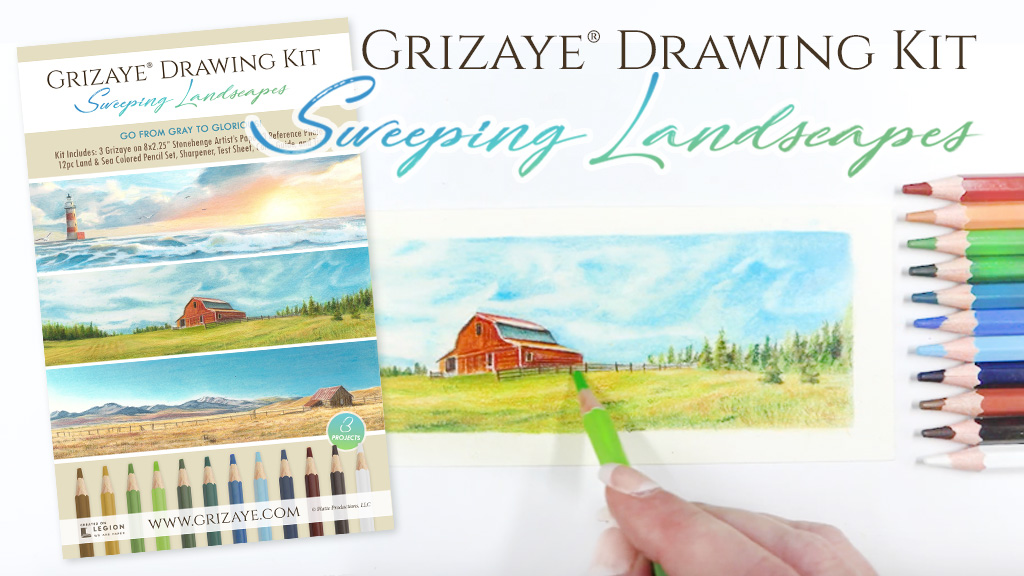 Coloured Pencil Landscape Tutorial