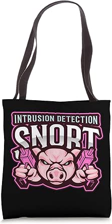 Amazon.com: Cyber security - Snort - Network Intrusion Detection Tote ...