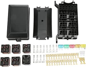 Amazon.com: Marine Block,Waterproof Box,6 Way Holder Box With 6 Relays ...