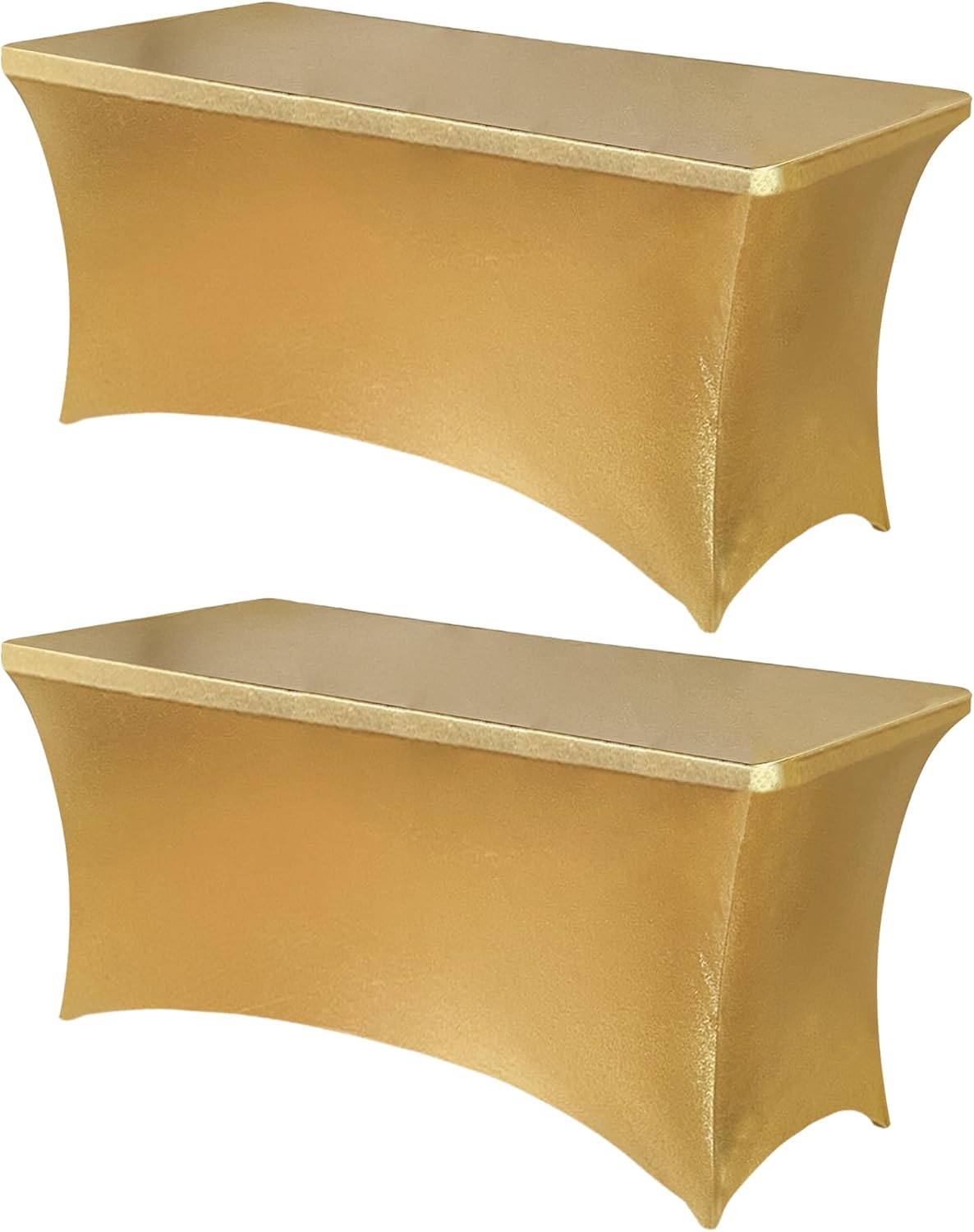 Amazon.com: Obstal 6ft Stretch Spandex Table Cover for Standard Folding ...