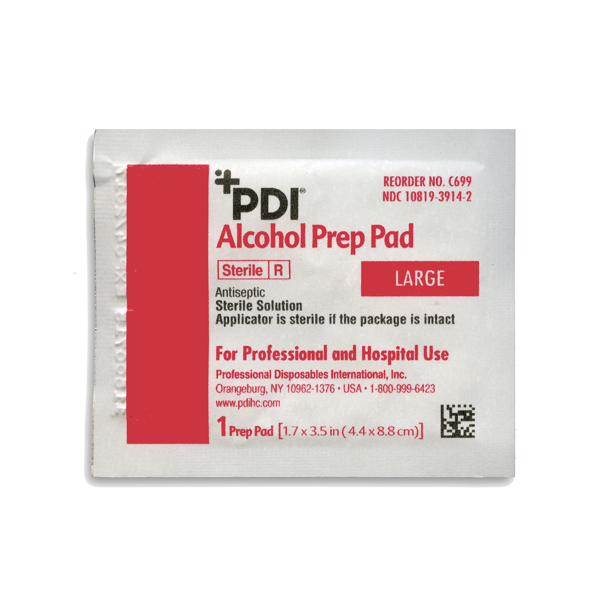 Snapklik.com : Alcohol Prep Pads - Sterile Antiseptic - Individually ...