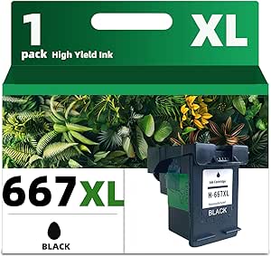 Amazon.com: 667XL Ink Cartridges Replacement for HP Ink 667 667XL for ...