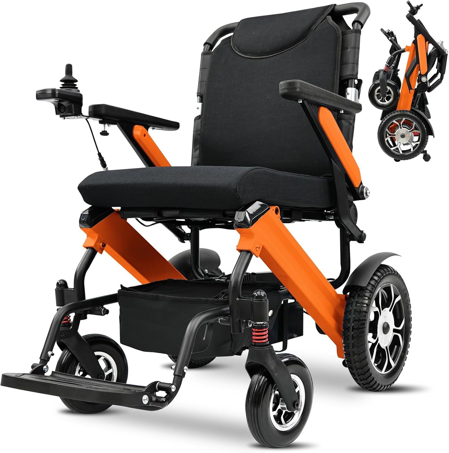 Amazon.com: YL002 Zygenair Electric Wheelchair Dual Lithium Batteries ...