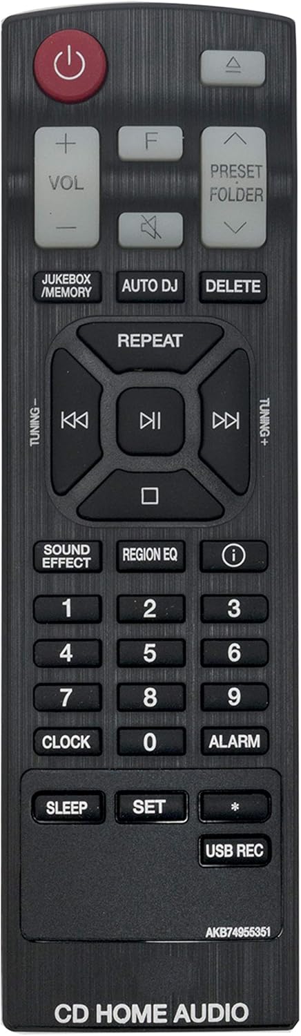 Amazon.com: AKB74955351 Replaced Remote Control Compatible with LG CD ...