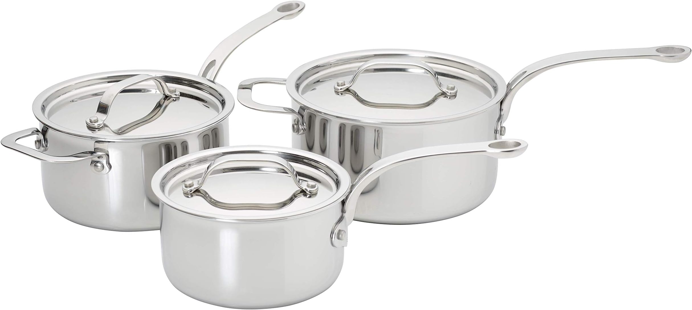 Made In Cookware - 10 Piece Stainless Steel Pot and Pan Set - 5 Ply ...