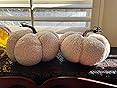 Amazon.com: LampLust Sherpa Fabric Pumpkins for Decorating - Set of 2 ...