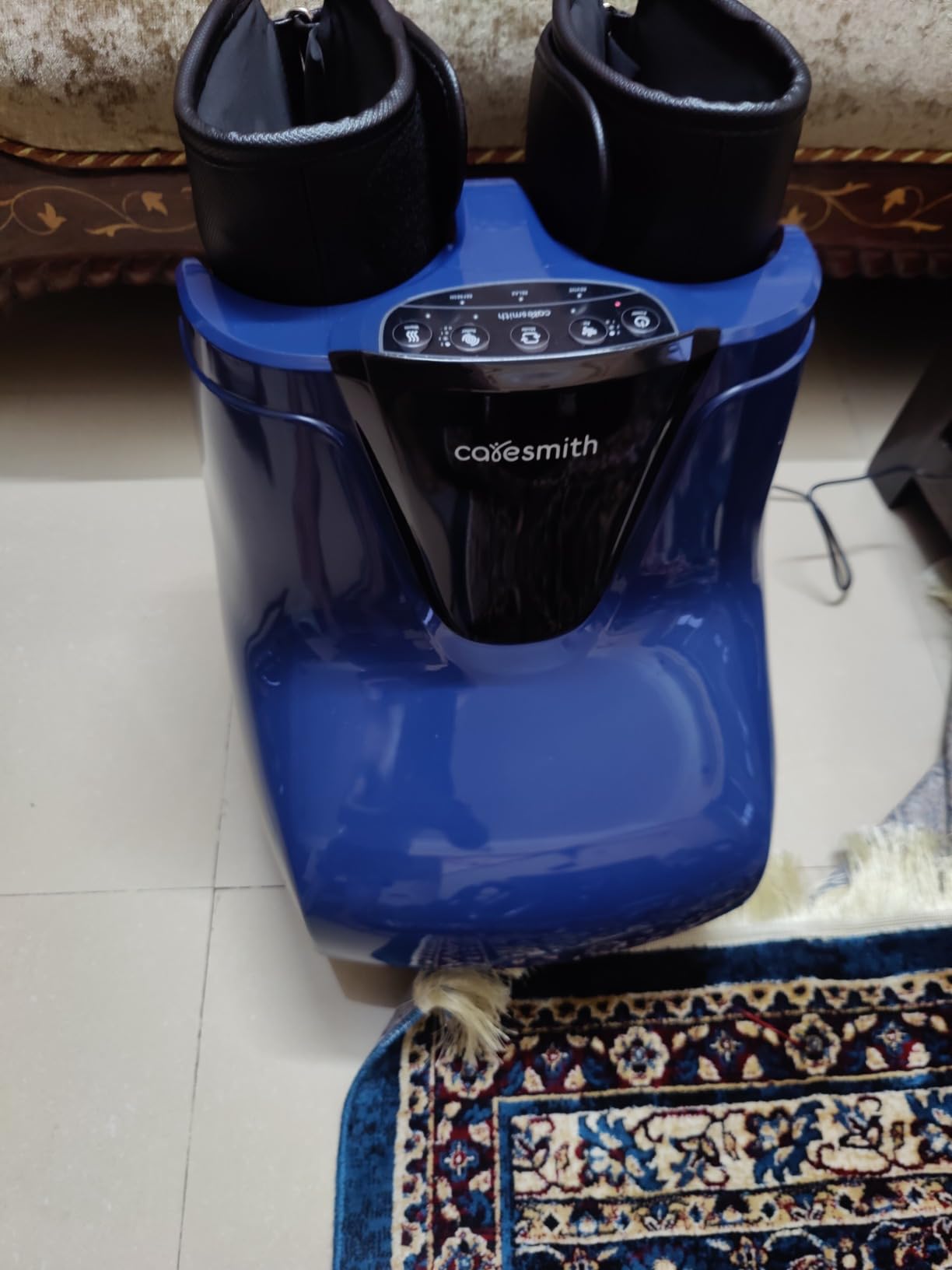 Caresmith Revive Foot & Leg Massager Machine for Home | 14 Air Bags & 6 ...