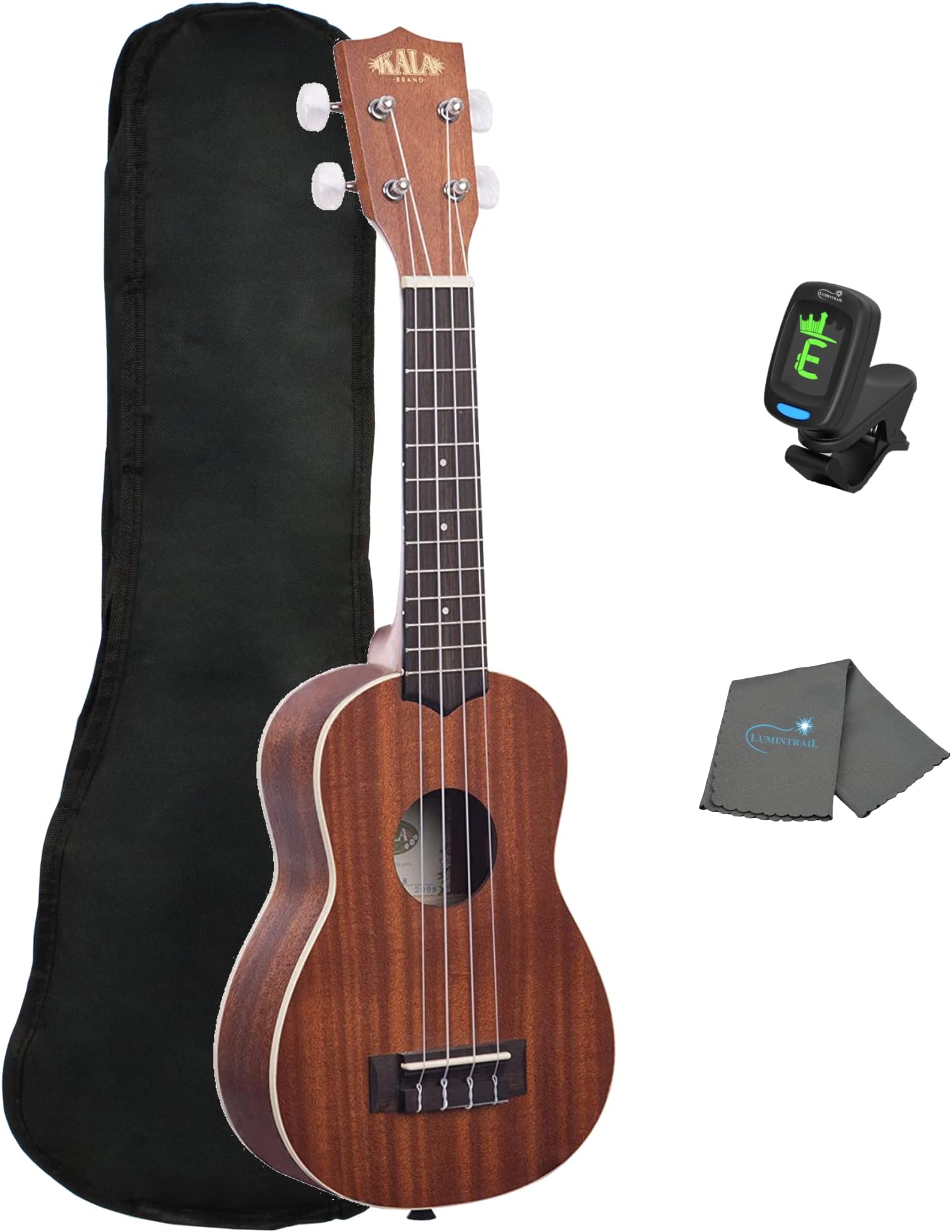 Amazon.com: Soprano Ukulele for Beginners with Tuner, Uke Bag, and ...