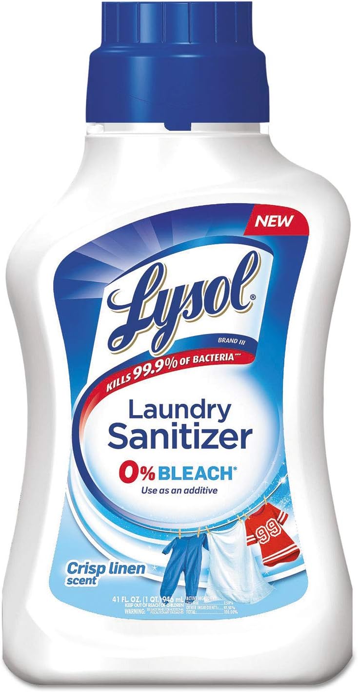 Amazon.com: Lysol Sport Laundry Sanitizer Additive, Sanitizing Liquid ...