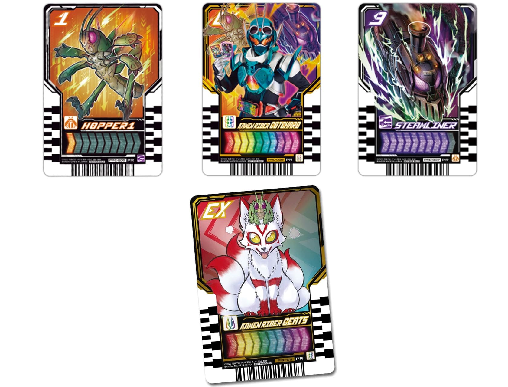 Amazon.com: Gotchard Ride Chemy Trading Card Promotion Card Pack ...